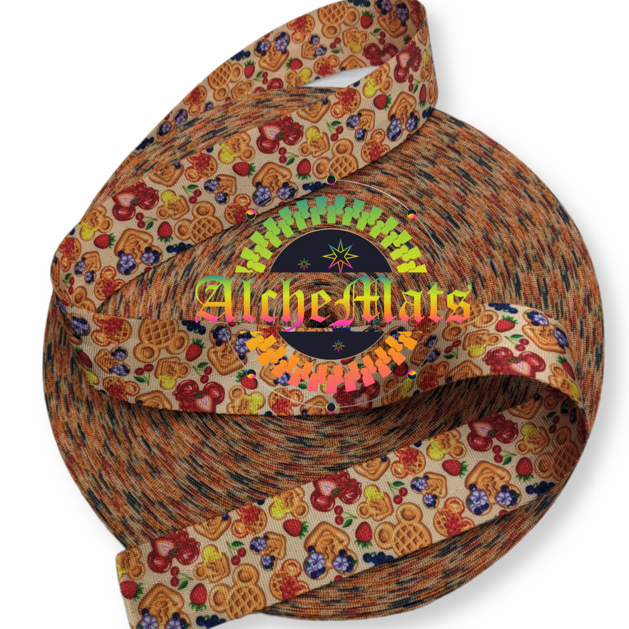 Webbing - Breakfast - 1.5" – Basic Crafts by Alchemats